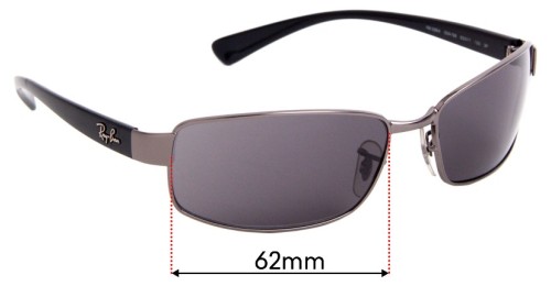 Ray-Ban RB3364 62mm Lens Replacement