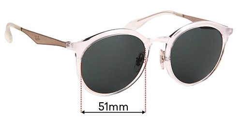 Ray-Ban RB4277 Emma 51mm Replacement Lenses