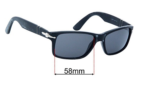 Persol 3154-S 58mm Replacement Lenses by Sunglass Fix™