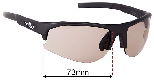 Replacement Lenses for Bolle Bolt 2.0 (Large) 73mm
