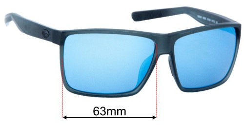 Costa Del Mar Rincon 63mm Replacement Lenses