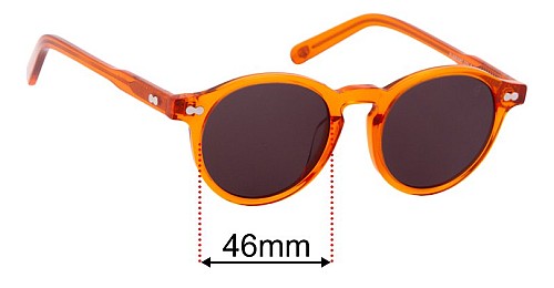 Replacement Lenses for Fuel Jacques S 46mm