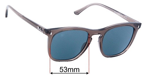 Ray-Ban RB2210 53mm Replacement Lenses