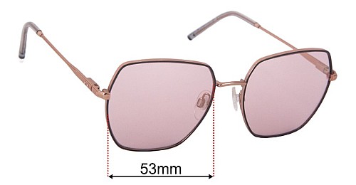 Replacement Lenses for Specsavers Allirea 53mm