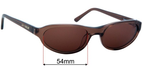 Luv Lou Naomi 54mm Lentes de Repuesto Sunglass Fix™ EU