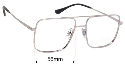 Ray-Ban RB3758V Ari Optics 56mm Replacement Lenses