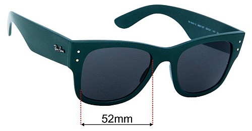 Ray-Ban RB4840-S Liteforce 52mm Lens Replacement