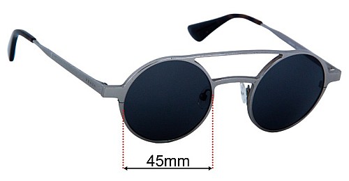 Prada SPR69O 45mm Ersatzgläser kaufen