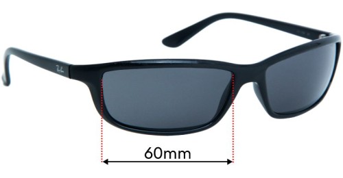 Ray-Ban RB4034 60mm Replacement Lenses