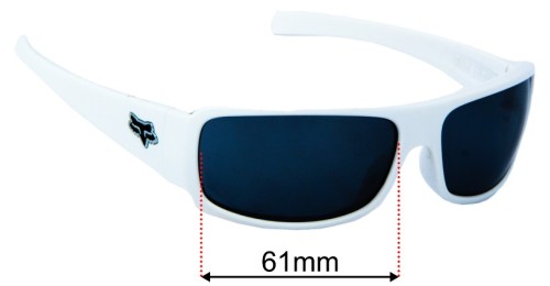 Fox Racing The Matter 61mm Replacement Lenses