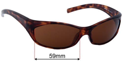 Arnette Ripper AN4019 59mm Lens Replacement