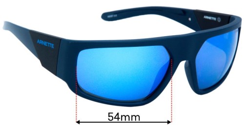 Arnette Heist 3.0 AN4304 63mm Replacement Lenses
