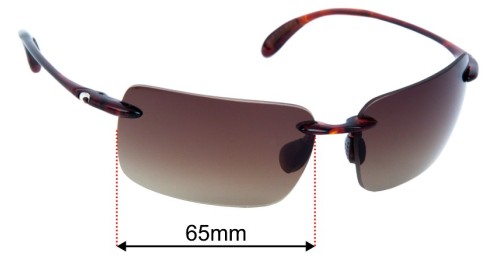Costa Del Mar Cayan 65mm Replacement Lenses