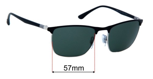 Ray-Ban RB3686 57mm Replacement Lenses