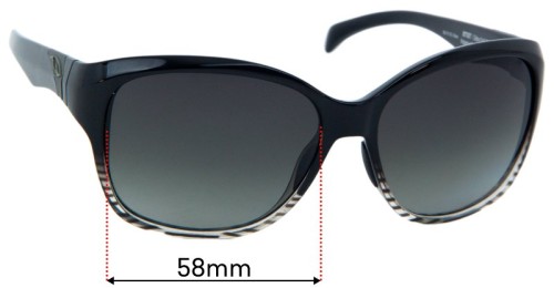 Smith Jetset 58mm Replacement Lenses by Sunglass Fix™