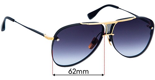 Dita Decade Two 62mm Replacement Lenses