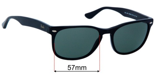 Ray-Ban RB2184 57mm Replacement Lenses