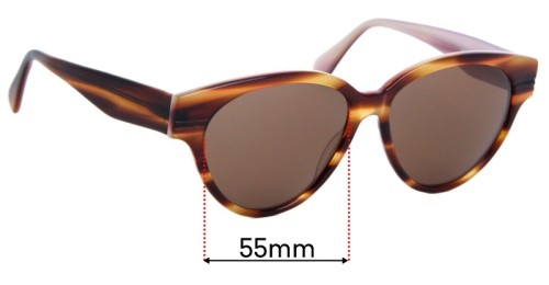 Replacement Lenses for Indo Florida 55mm by Sunglass Fix™