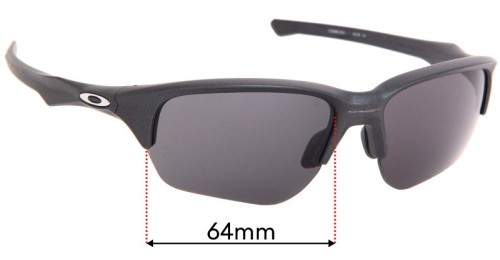 Oakley Flak Beta OO9363 64mm Replacement Lenses