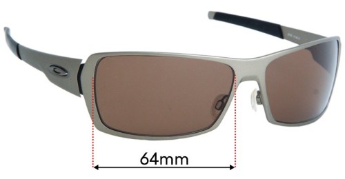 Oakley Spike 64mm Replacement Lenses by Sunglass Fix™