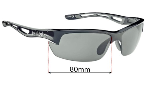 Bolle Bolt 80mm Replacement Lenses by Sunglass Fix™