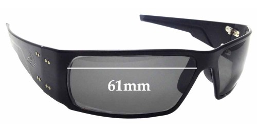 Gatorz Octane 61mm Replacement Lenses by Sunglass Fix™