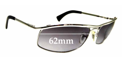 Replacement Lenses for Ray-Ban RB3339 62mm