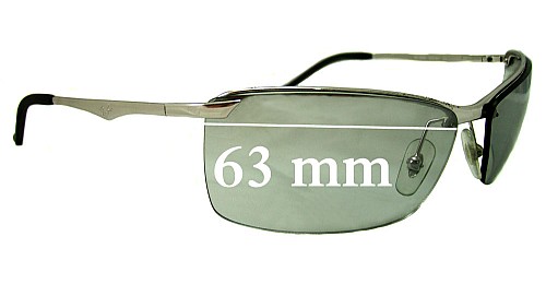 Ray-Ban RB3359 63mm Lens Replacement