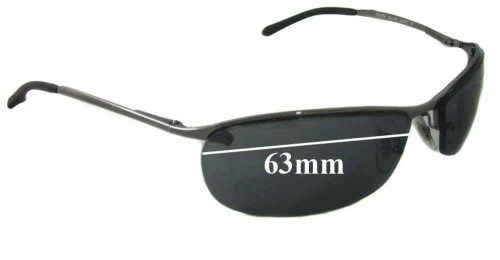 Ray-Ban RB3186 63mm Replacement Lenses