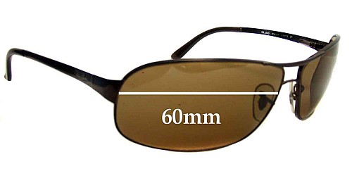 Ray-Ban RB3343 60mm Replacement Lenses