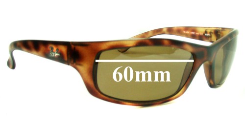 Ray-Ban RB4026 Shot Square 60mm Replacement Lenses