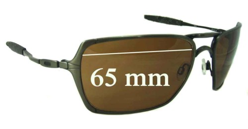Oakley Inmate 65mm Replacement Lenses by Sunglass Fix™