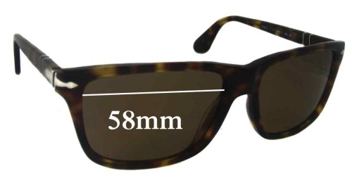 Persol 3026-S 58mm Replacement Lenses by Sunglass Fix™