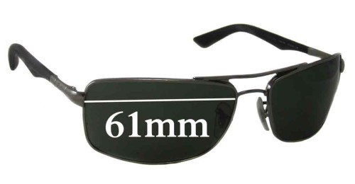 Ray-Ban RB3465 61mm Replacement Lenses