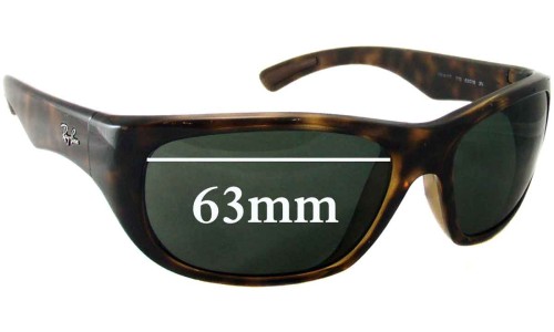 Ray-Ban RB4177 63mm Lens Replacement