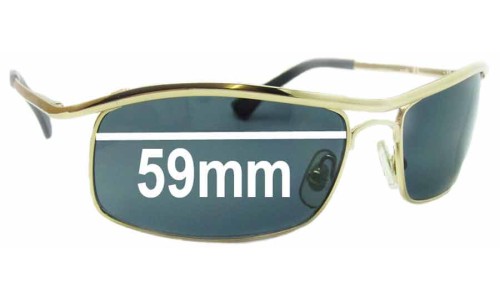 Ray-Ban RB3339 59mm Replacement Lenses