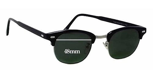 Moscot Yukel 48mm Replacement Lenses by Sunglass Fix™