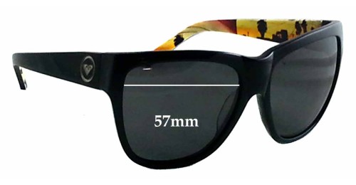 Roxy Gossip 57mm Replacement Lenses by Sunglass Fix™