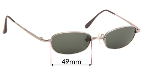 Ray-Ban RB3152 49mm Replacement Lenses