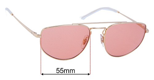 Ray-Ban RB3668 55mm Replacement Lenses