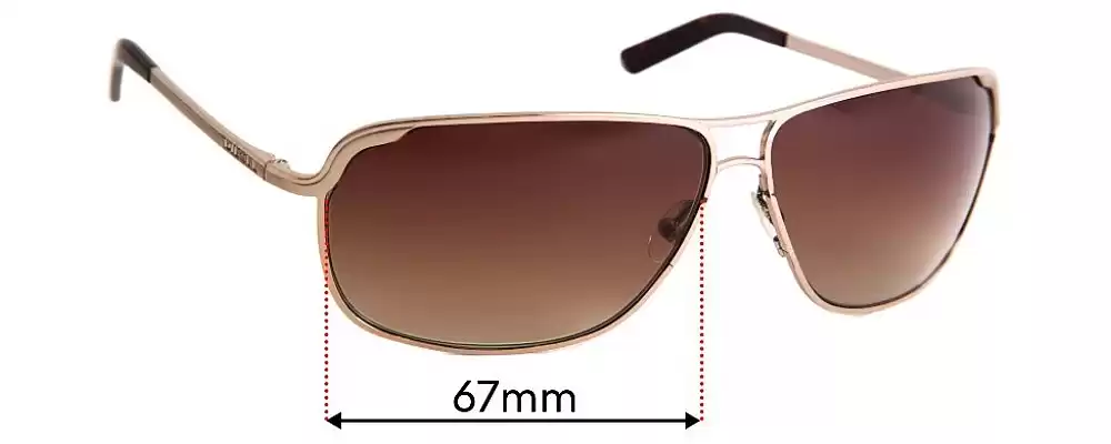 Diesel DS 0068 67mm Replacement Lenses