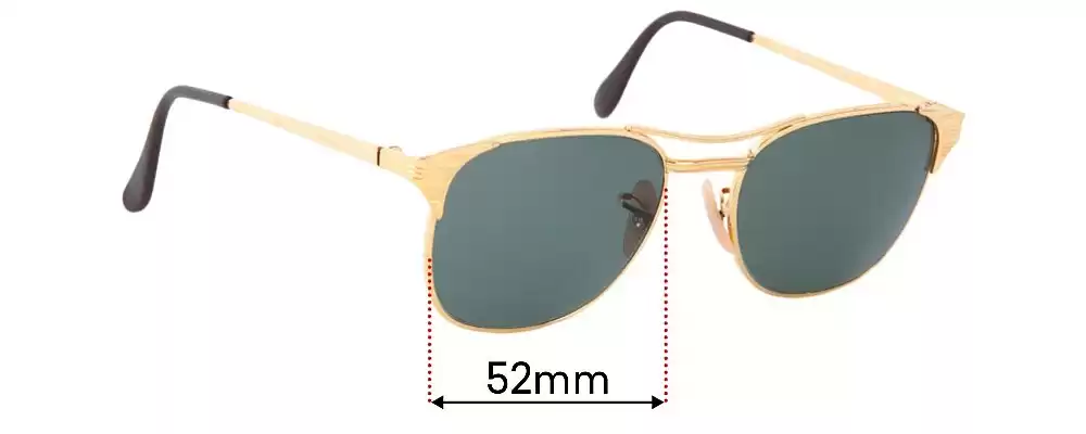 Ray-Ban B&L Signet 52mm Replacement Lenses