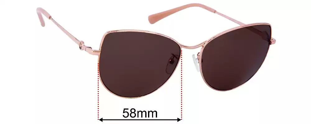 Replacement Lenses for Michael Kors MK1062 La Paz 58mm