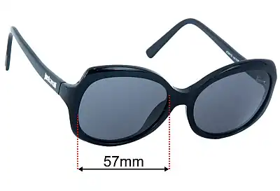 Just Cavalli sunglass replacement lenses by Sunglass Fix™