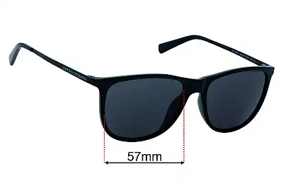 Armani Exchange sunglass replacement lenses by Sunglass Fix™