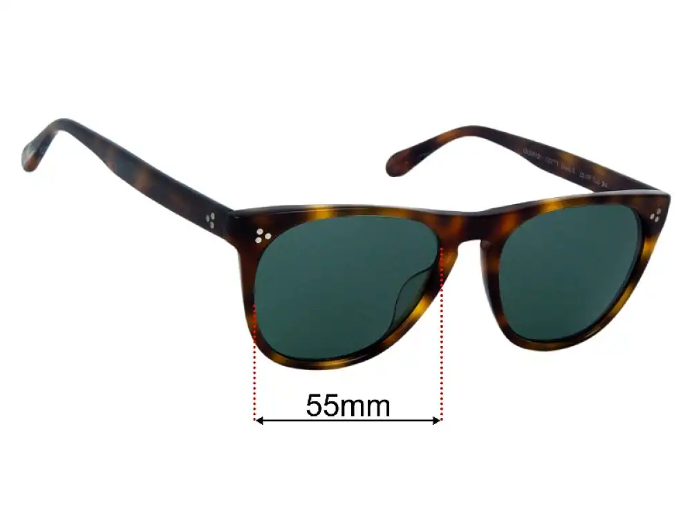 Replacement Lenses for Oliver Peoples OV5091SM Daddy B 55mm