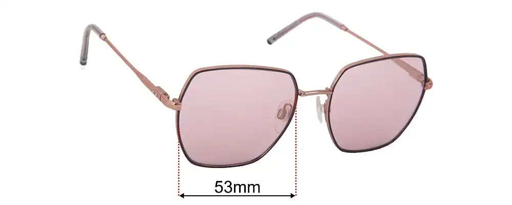 Specsavers Allirea 53mm Replacement Lenses