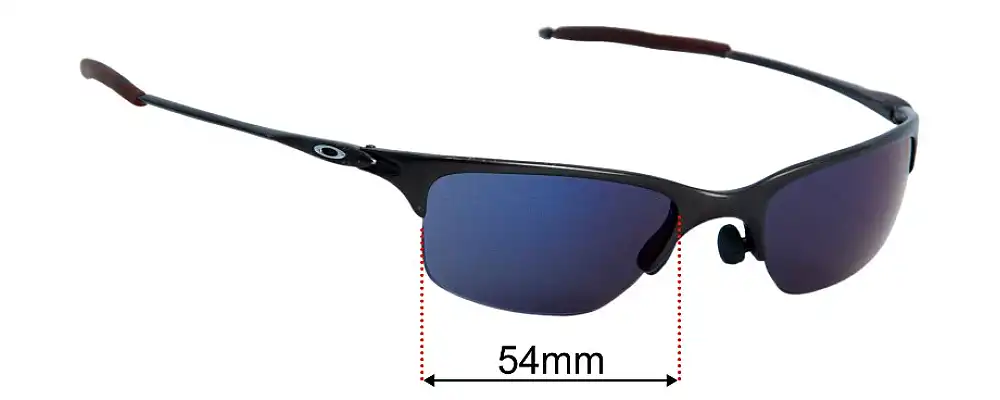 Replacement Lenses for Oakley Half Wire 1.0 54mm