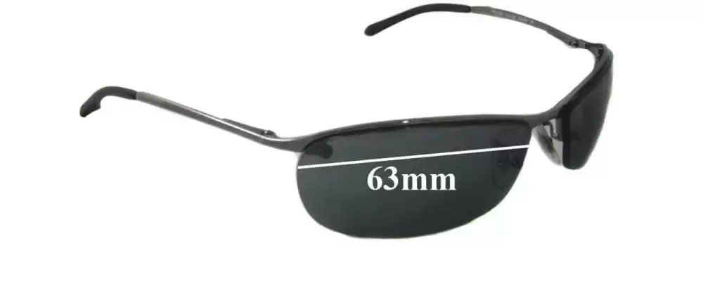 Ray-Ban RB3186 63mm Replacement Lenses