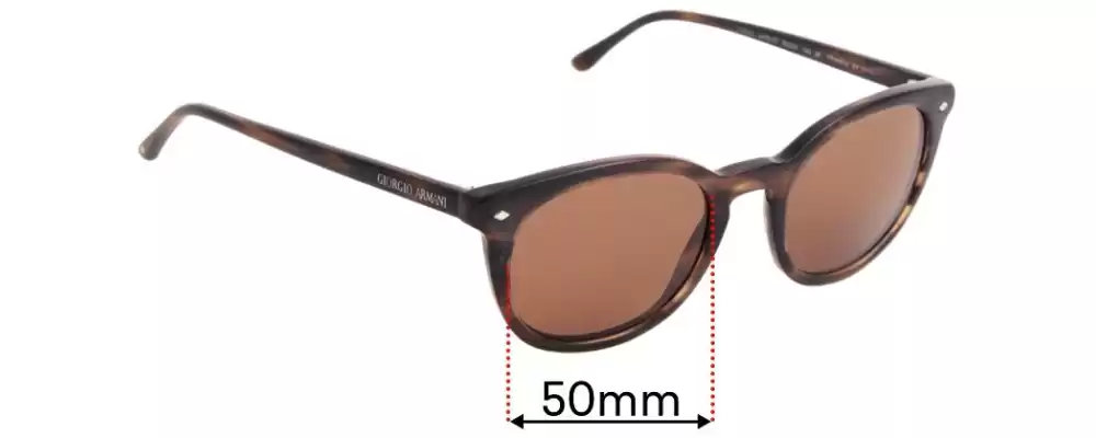 Giorgio Armani AR 8060 50mm Replacement Lenses